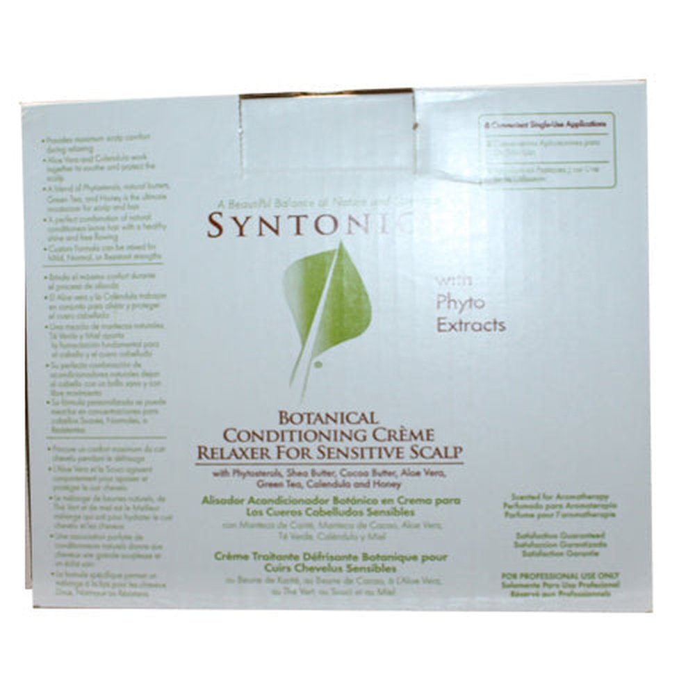 Syntonics Botanical Creme Relaxer For Sensitive Scalp 6app – Saberprof
