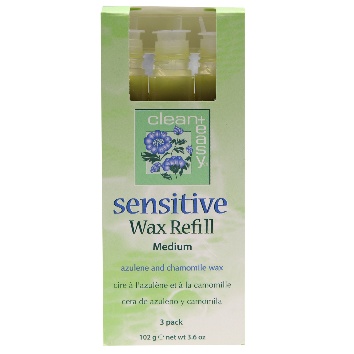 Clean + Easy Wax Refill Sensitive Medium(Bikini) 3pk – Saberprof